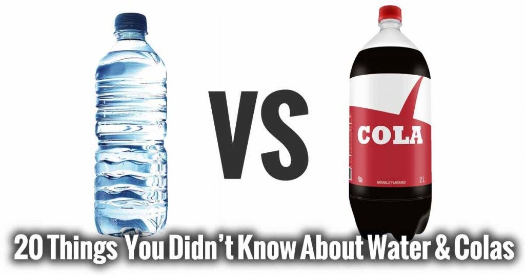 20 Things You Didn’t Know About Water and Colas - AllergyConsumerReview